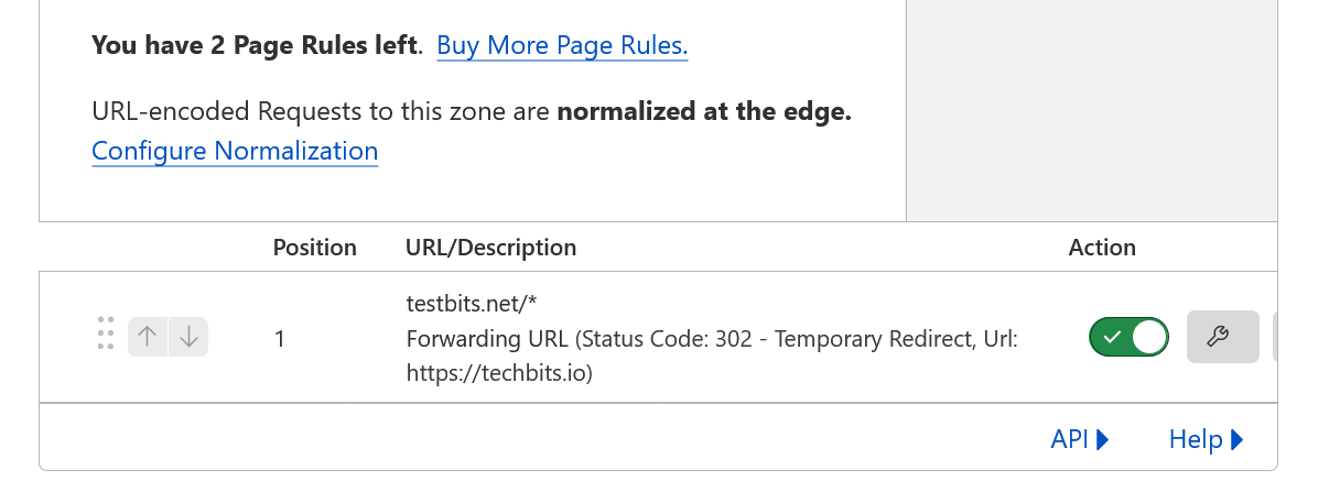 Create redirects using Cloudflare Page Rules for Free