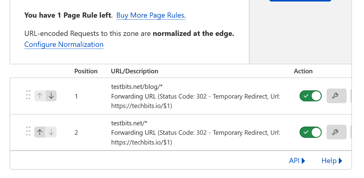 Create redirects using Cloudflare Page Rules for Free