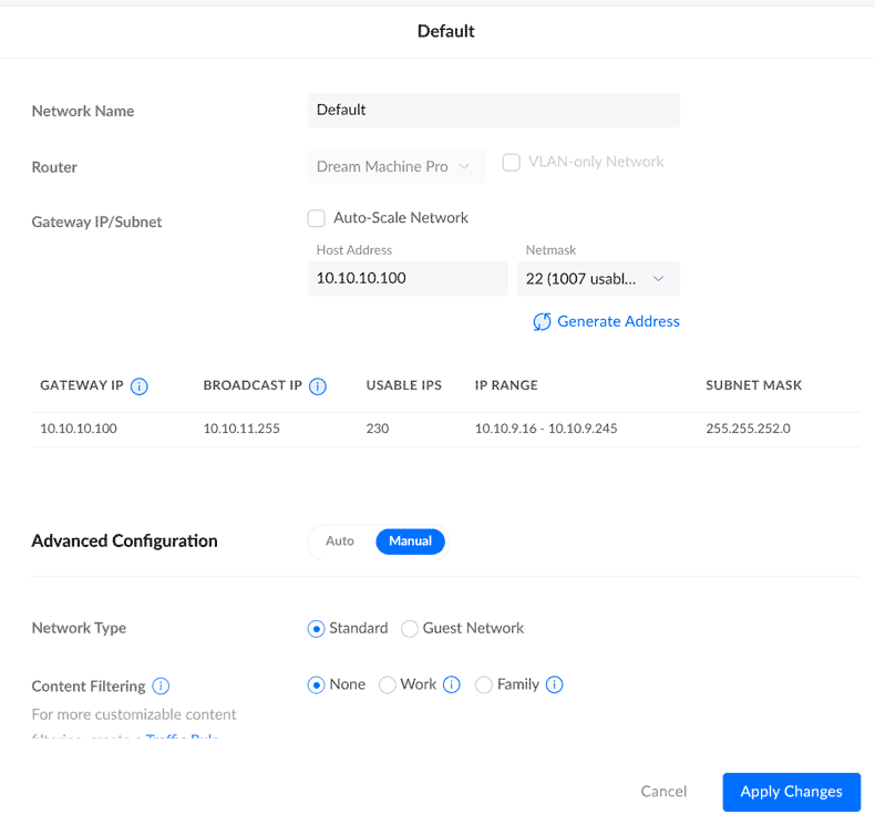 Migrate UniFi Cloudkey & USG to UDM-Pro