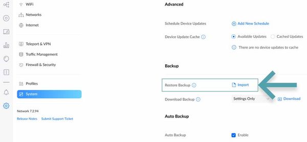 Migrate UniFi Cloudkey & USG to UDM-Pro